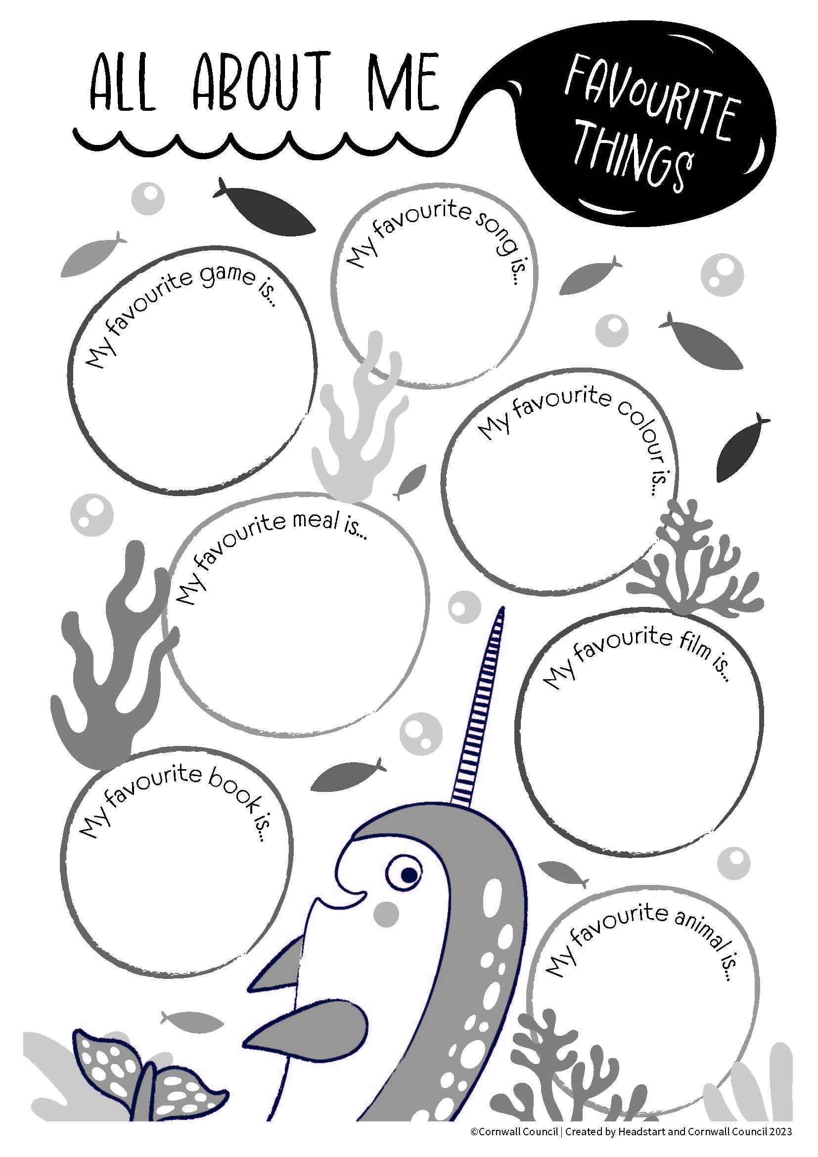 All about me : Headstart Kernow