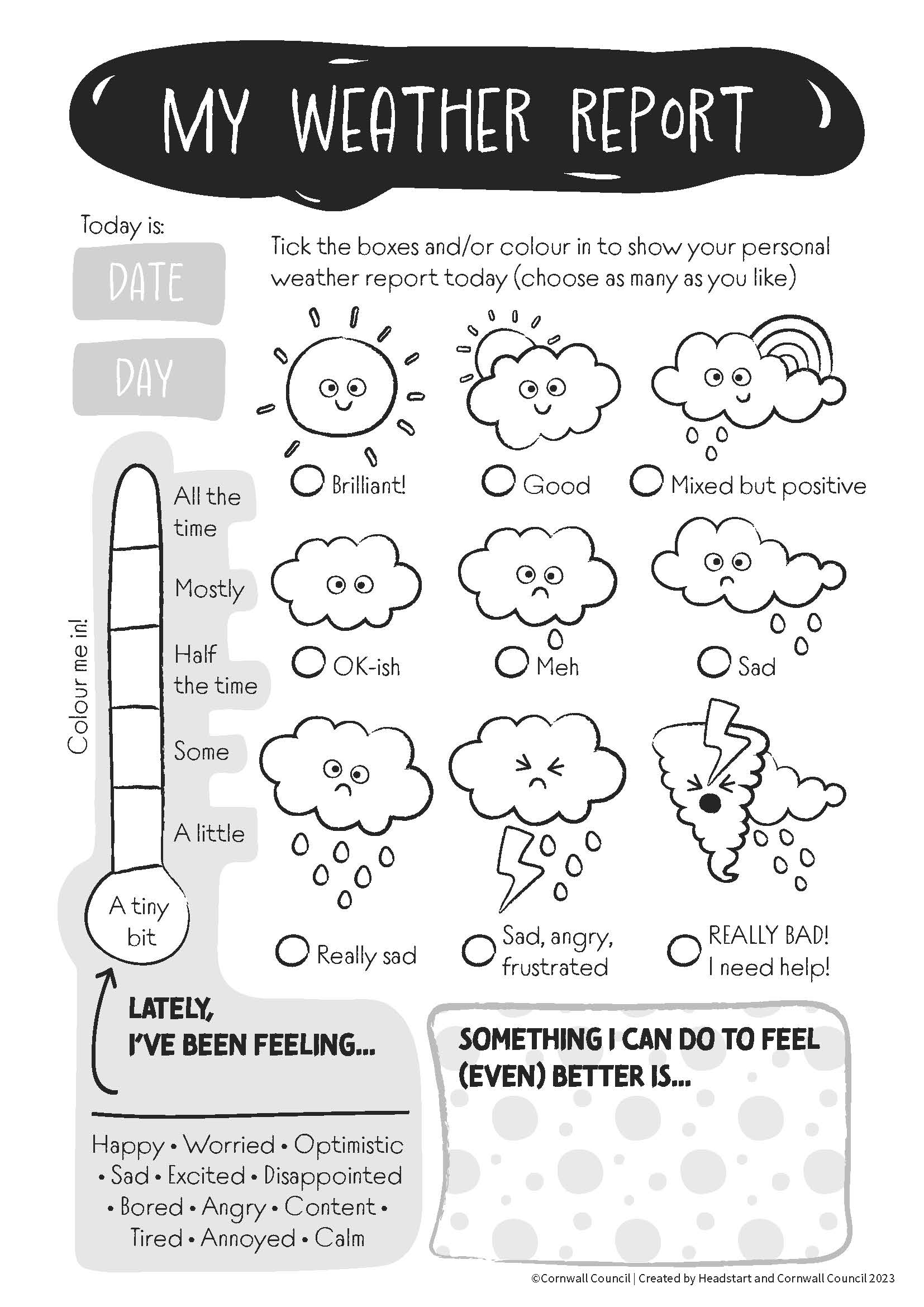 Name it to tame it : Headstart Kernow